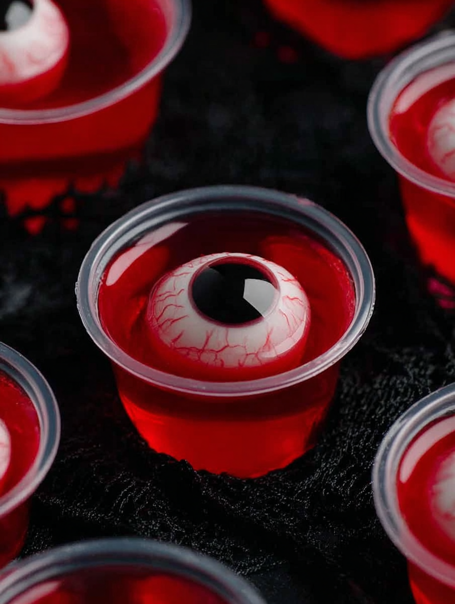 Creepy Halloween Eyeball Jello Shots That Will Haunt Your Party Guests