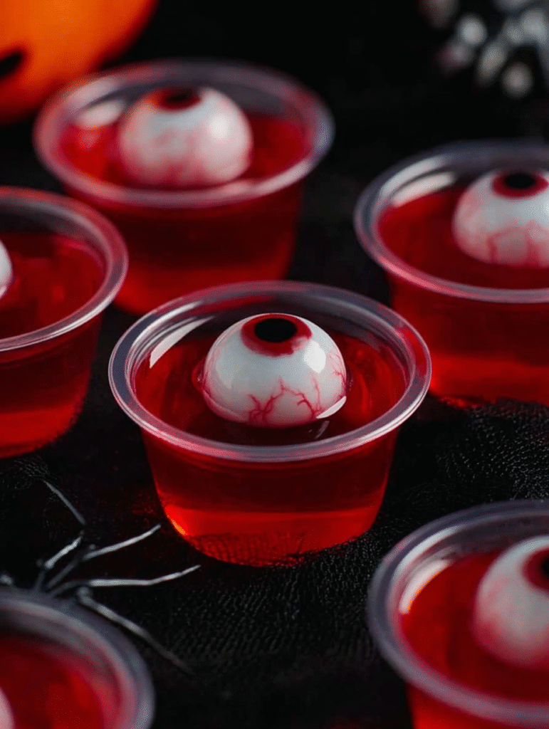 Creepy Halloween Eyeball Jello Shots That Will Haunt Your Party Guests