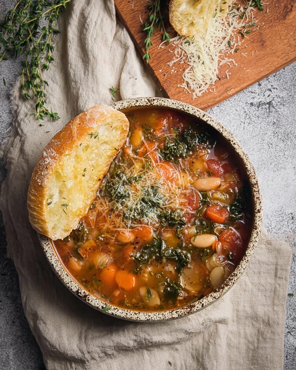 Winter Minestrone Soup – Hearty, Cozy & Packed with Vegetables